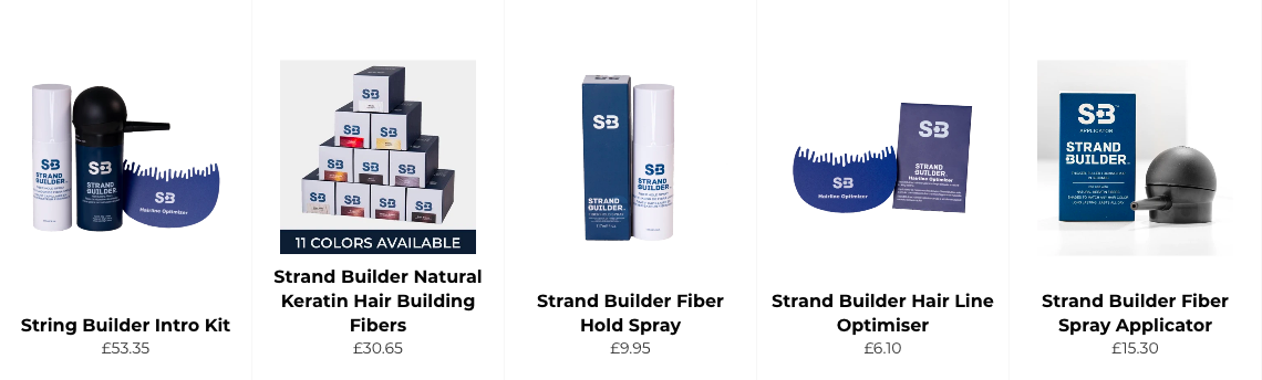 Hair Building Fibers | Strand Building Treatment | Bloomsbury